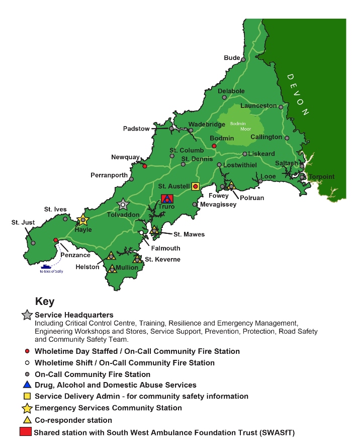 Cornwall Fire & Rescue Service News